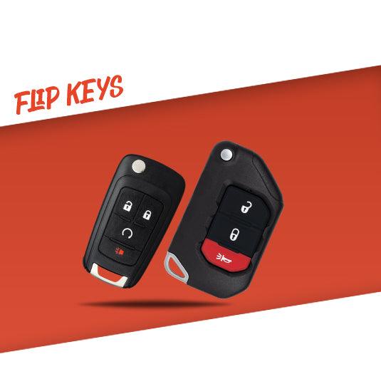 Flip Car Keys Collection - High-Quality Replacement Flip Keys for All ...