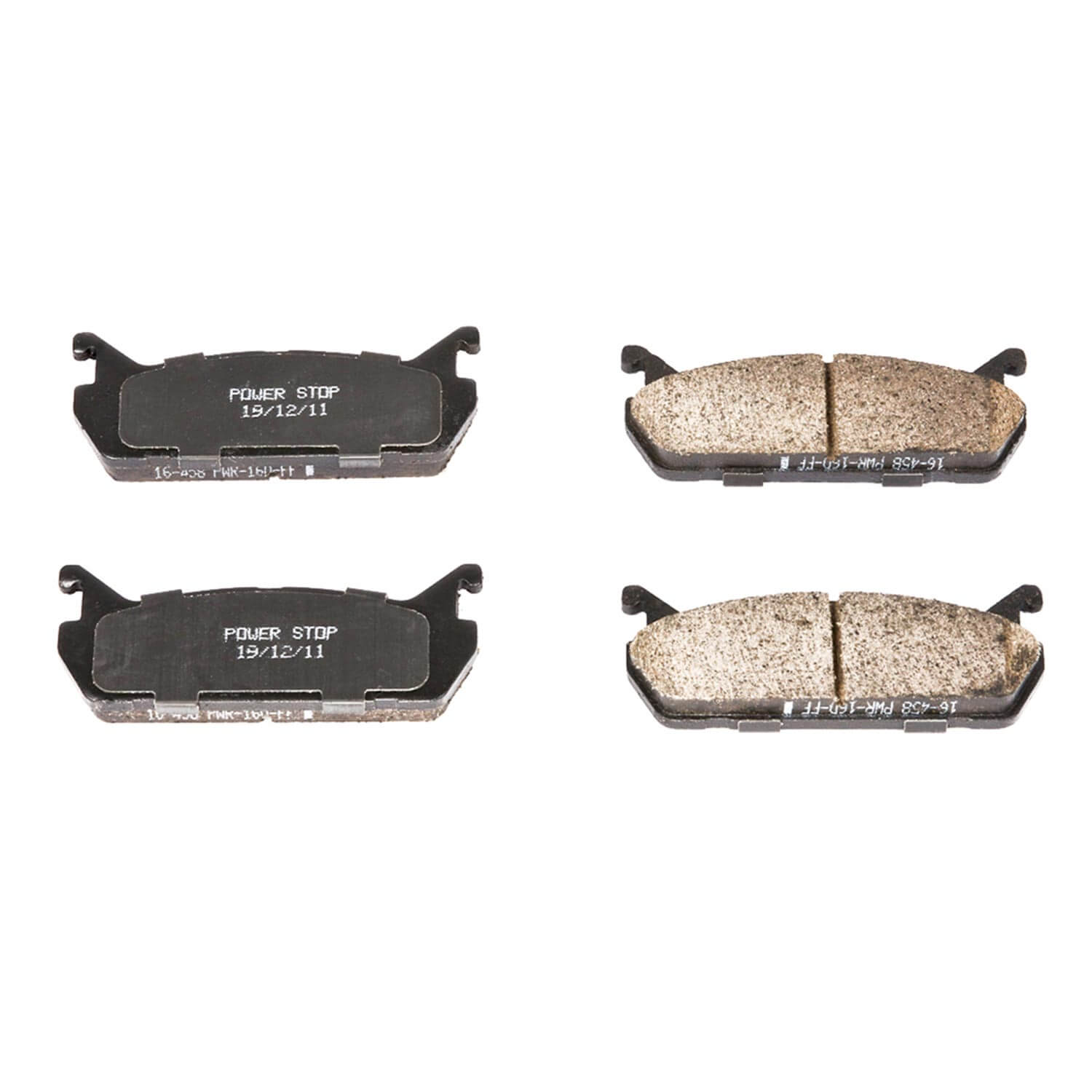 Power Stop 16-458 Z16 Evolution Ceramic Clean Ride Scorched Brake Pads