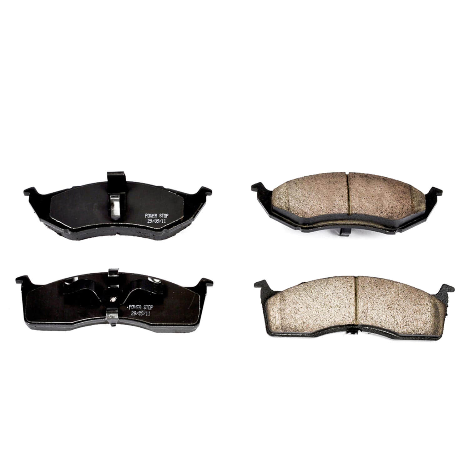 Power Stop 16-642 Z16 Evolution Ceramic Clean Ride Scorched Brake Pads
