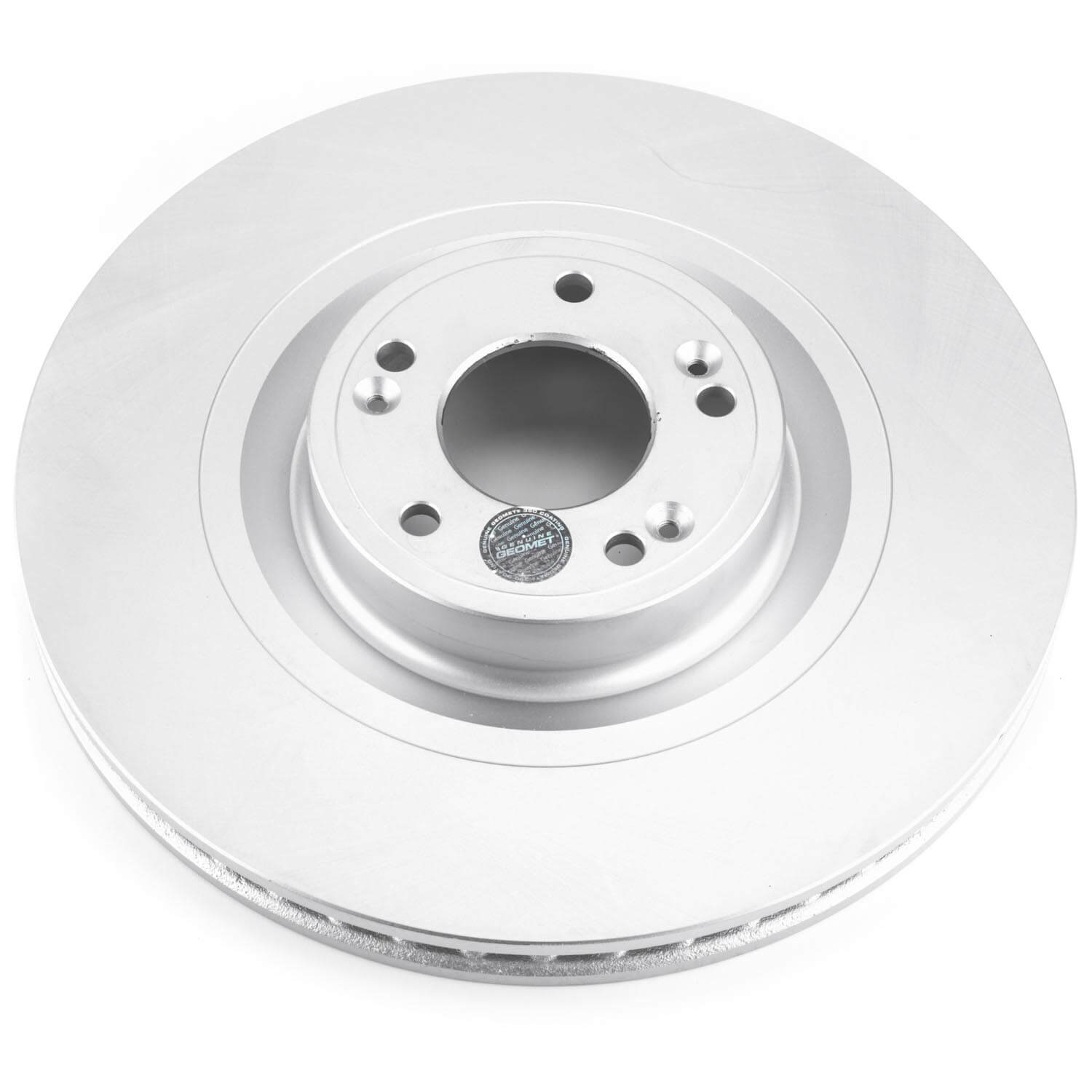 Power Stop JBR1537EVC Evolution Geomet Coated 1-Piece Plain Front