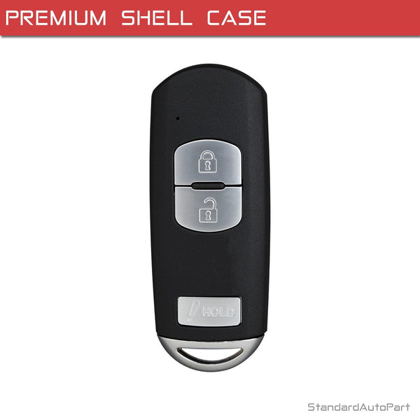 3 Button Proximity Remote Smart Key Shell Case for Mazda 3 CX3 CX5 CX9 ...